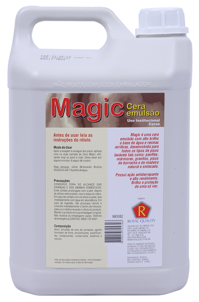 Magic Cera Emulsão - Royal Quality
